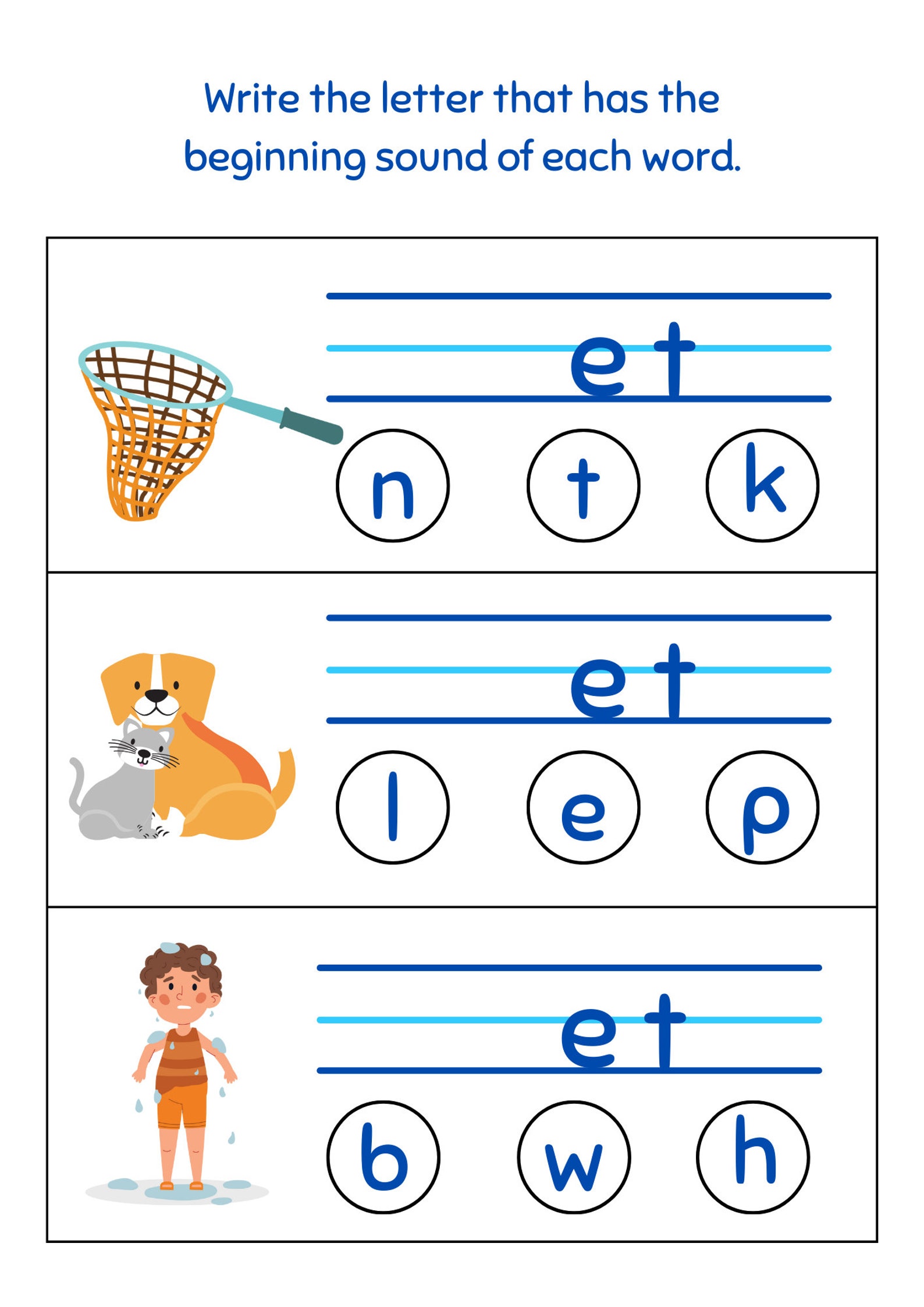 Family CVC Words, Phonics Initial Sound, CVC Word Reading, Early ...