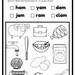 Phonics CVC Words, Early Reading, Three Letter Words, Printable ...