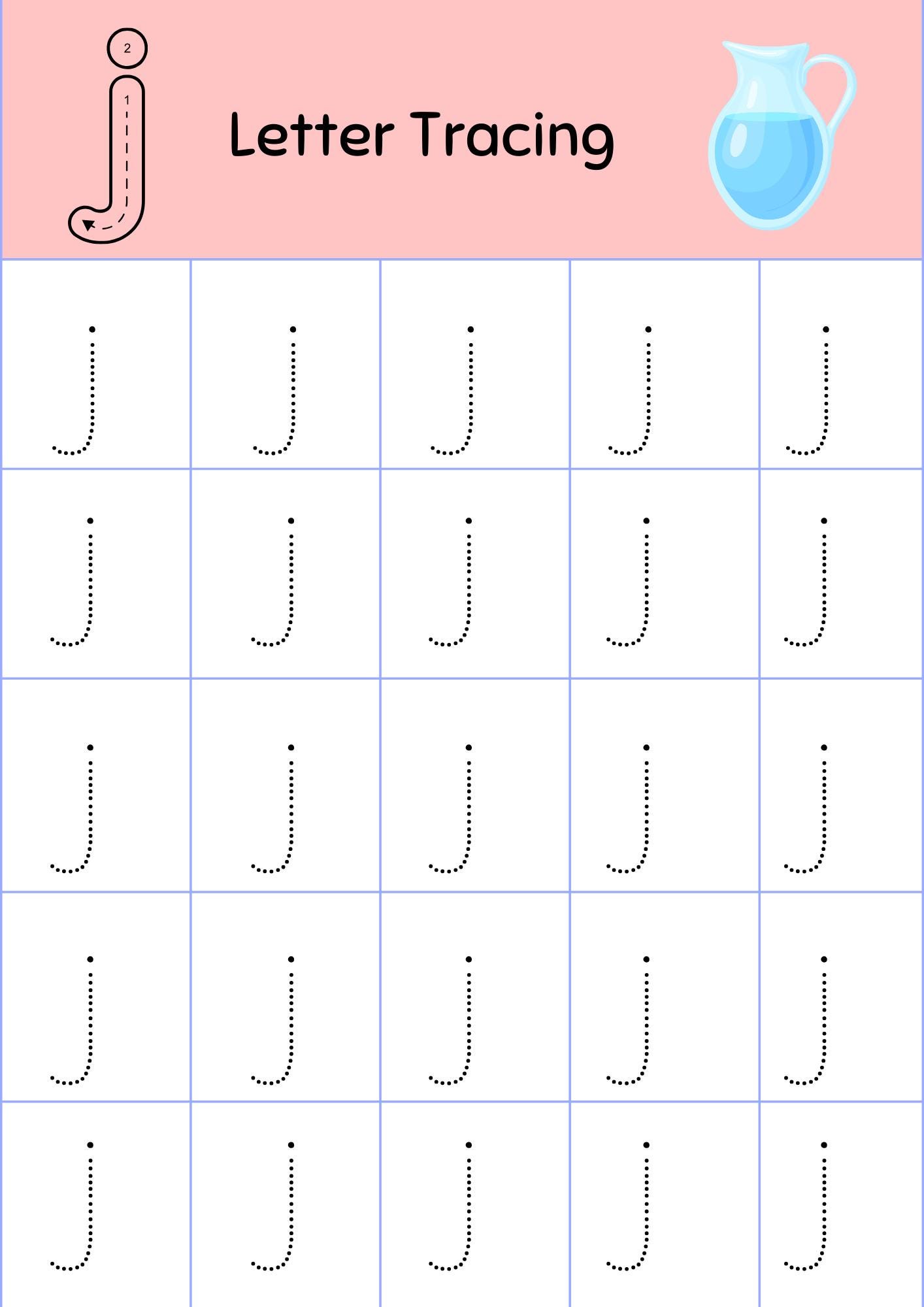 Phonics Lowercase Alphabet Tracing Sheets Kids Educational Tracing ...