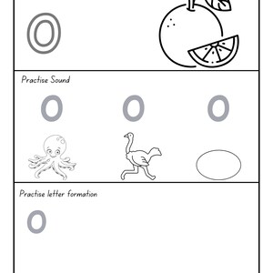 Phonics Letter Practice Phonics Worksheets for Kids Letter Formation ...