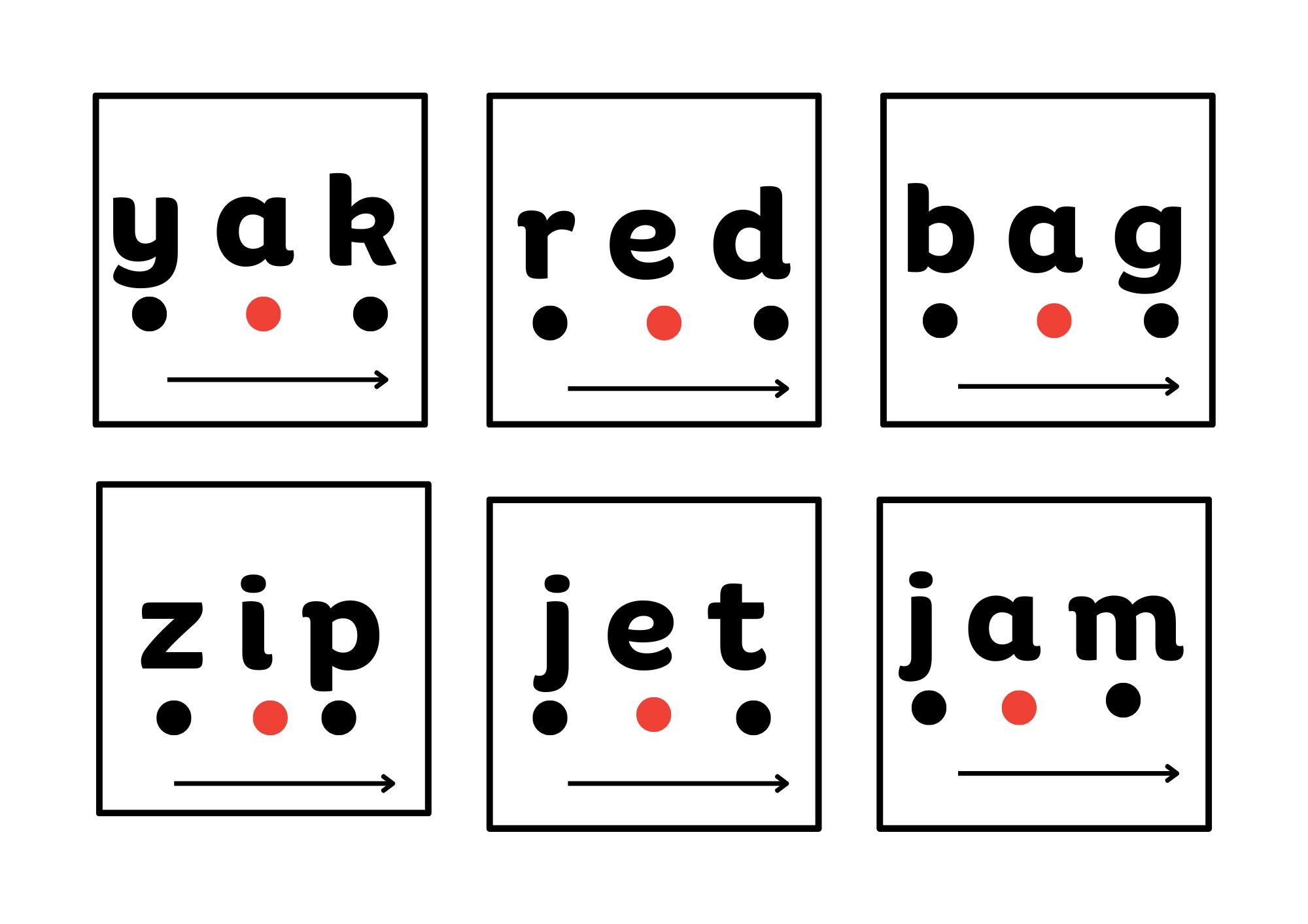 Phonics Matching Game | Reading and Matching Worksheets | Kindergarten ...