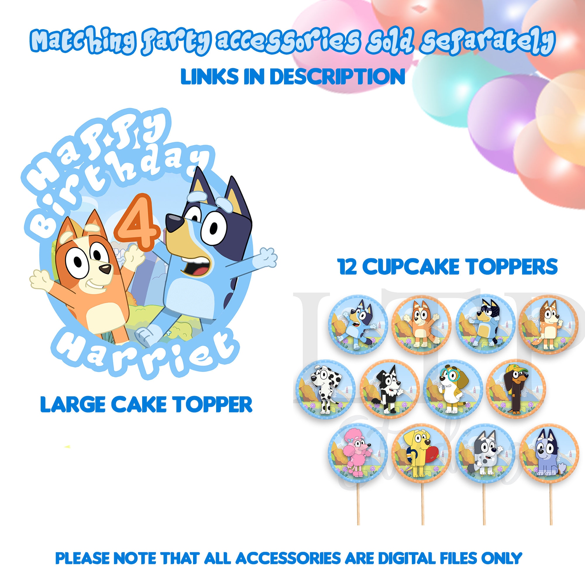 Bluey With Birthday Hat Images 10 Best Bluey Episodes With Muffin ...