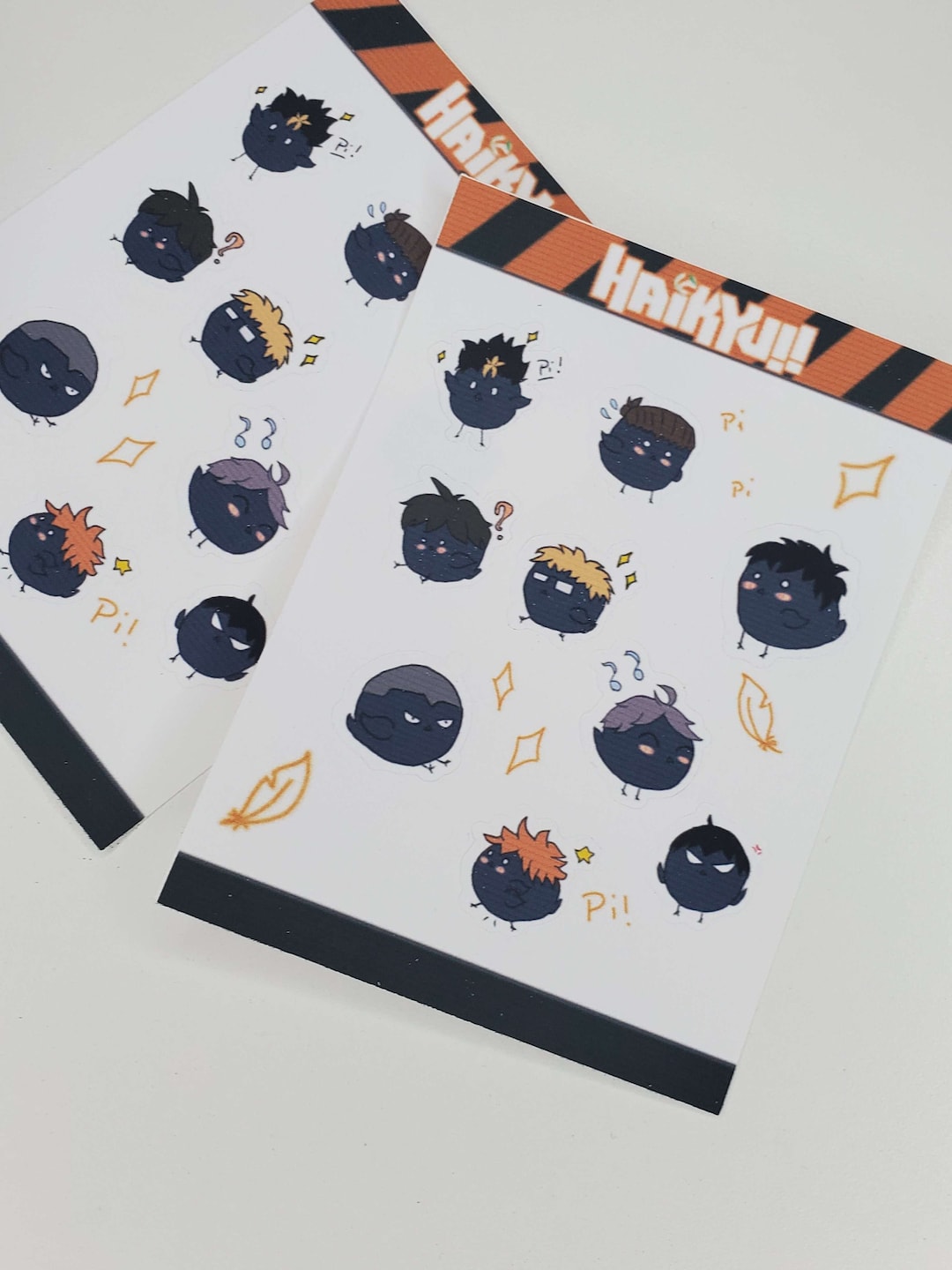 Adorable Karasuno Crows Stickers – Haikyuu! Themed - Etsy