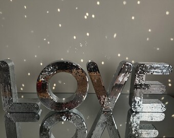 Disco Letters - Etsy