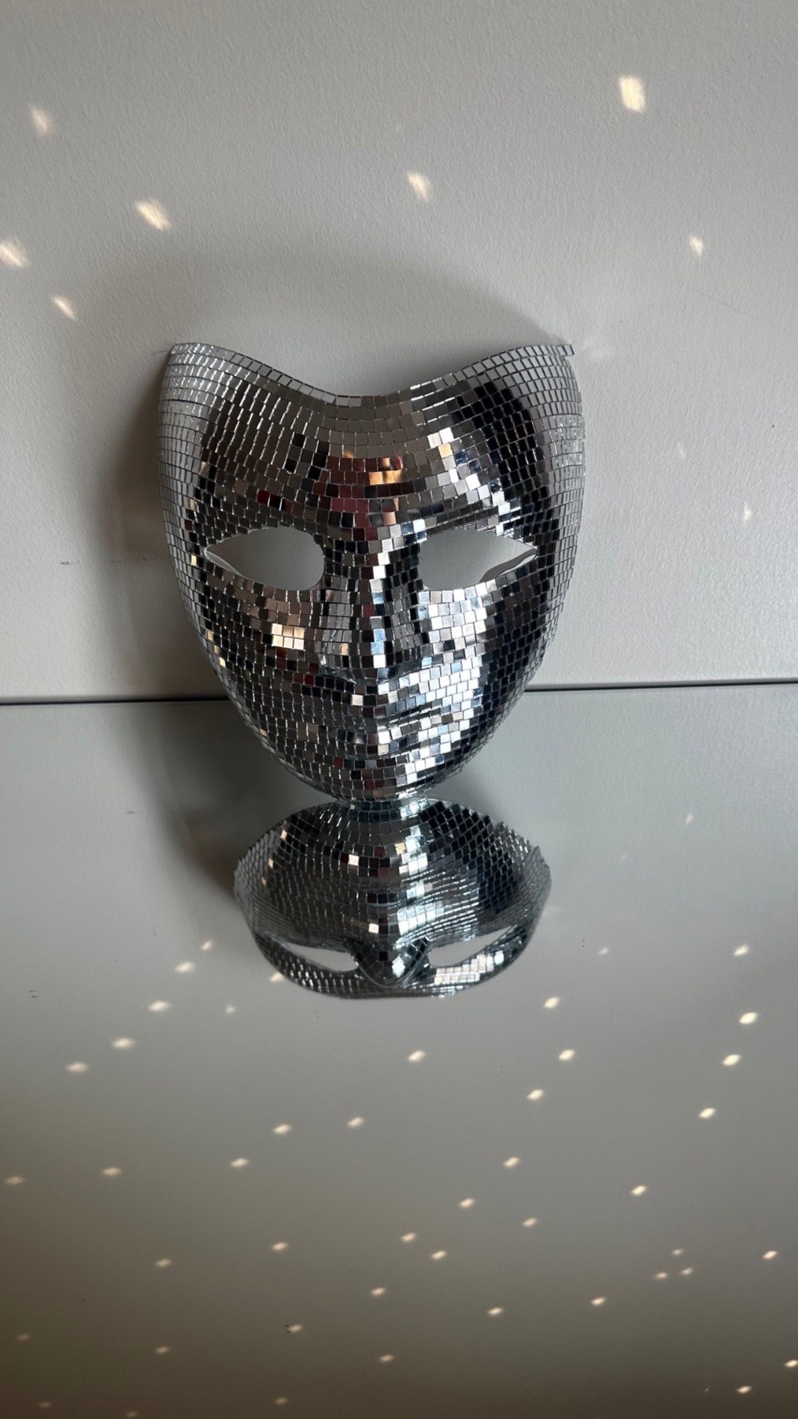 Disco Ball Mask, Party Décor, Mask Party, Disco Ball Decor, Masquerade ...