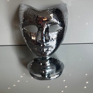 Disco Ball Mask, Party Décor, Mask Party, Disco Ball Decor, Masquerade ...