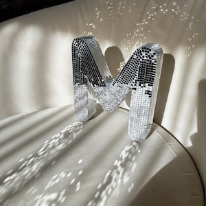 Disco Ball Letters, Disco Party Decor, Couple Name Initial Letters ...