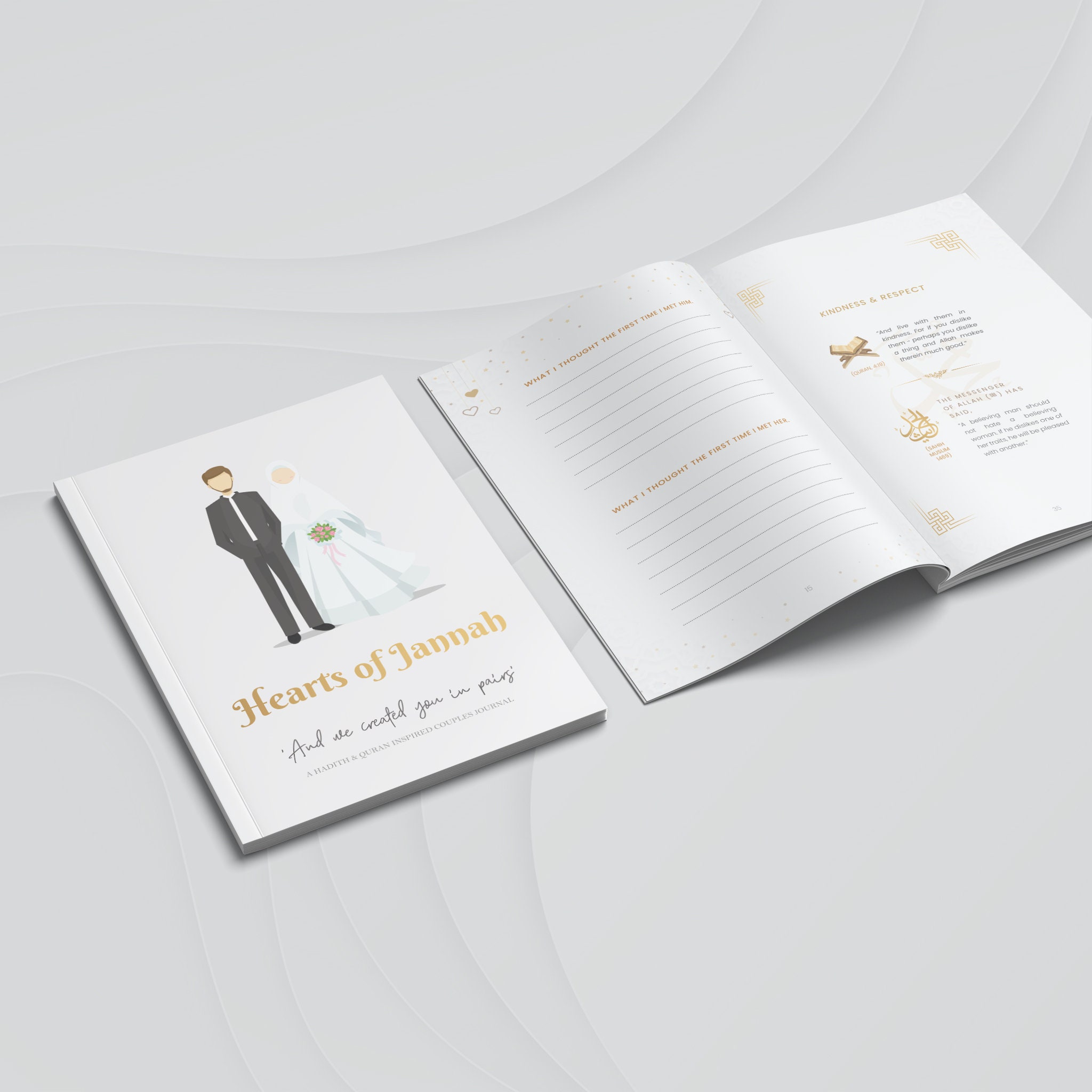 Muslim Couples Journal | Inspired by Quran & Hadith | Hearts of Jannah ...