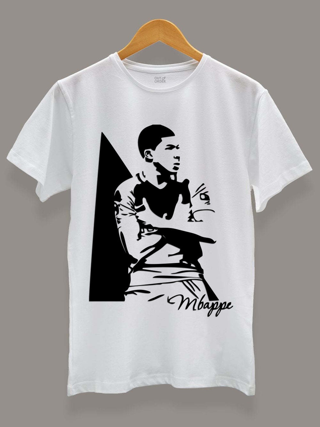 Kylian Mbappe Silhouette PSG Svg Dxf File Wall Sticker Pdf - Etsy