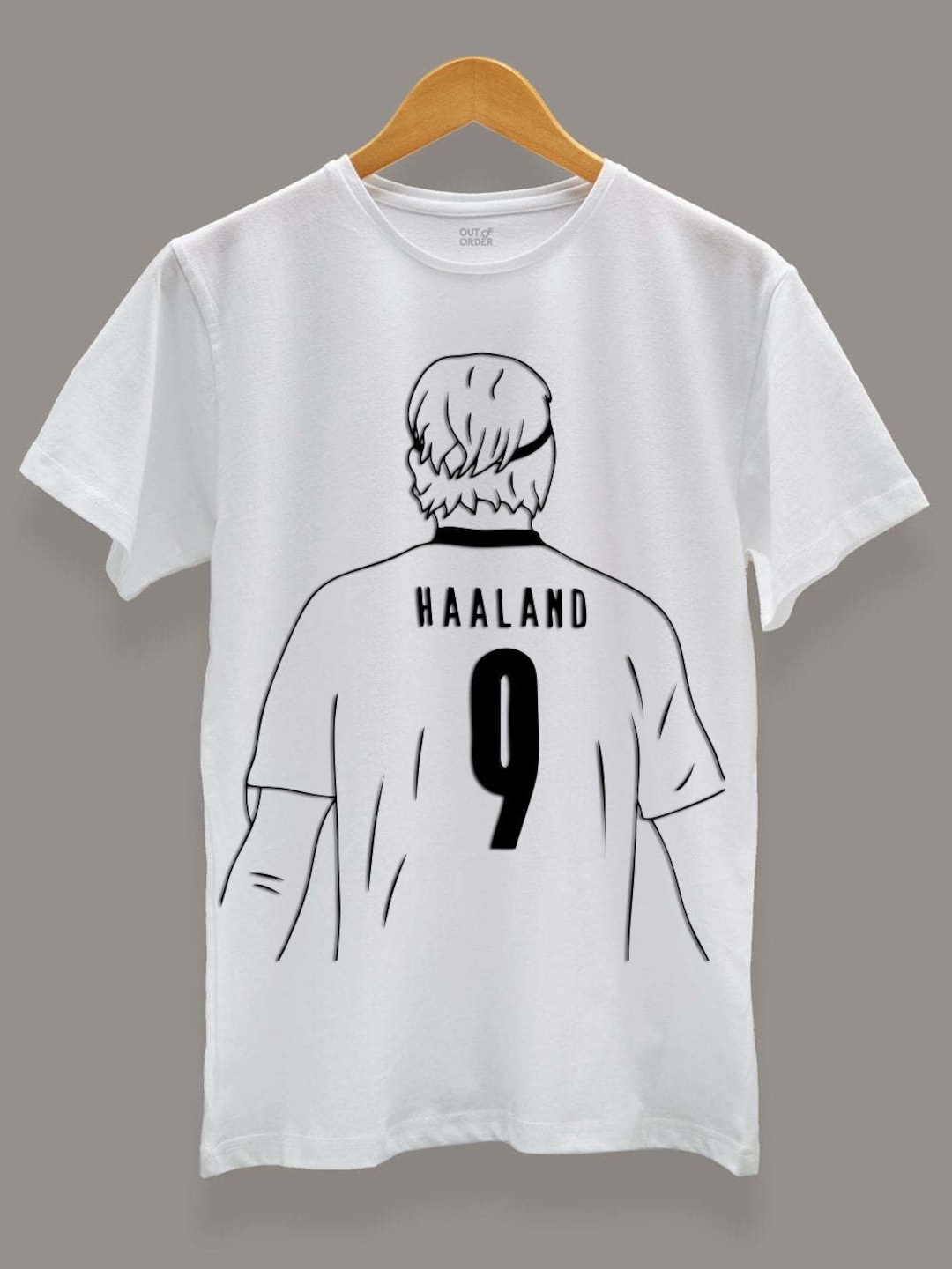 Erling Haaland Cut Svg Dxf File Wall Sticker Pdf Silhouette Template ...