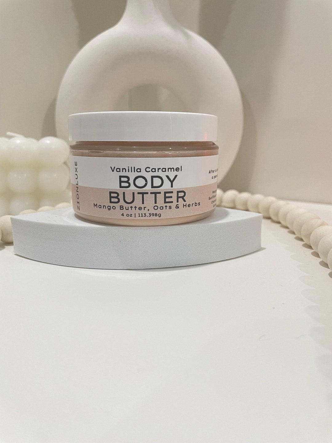 Vanilla Caramel Body Butter - Etsy