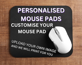 Personalised Mouse Mat Any Photo Picture Logo Custom Mouse Pad for ...