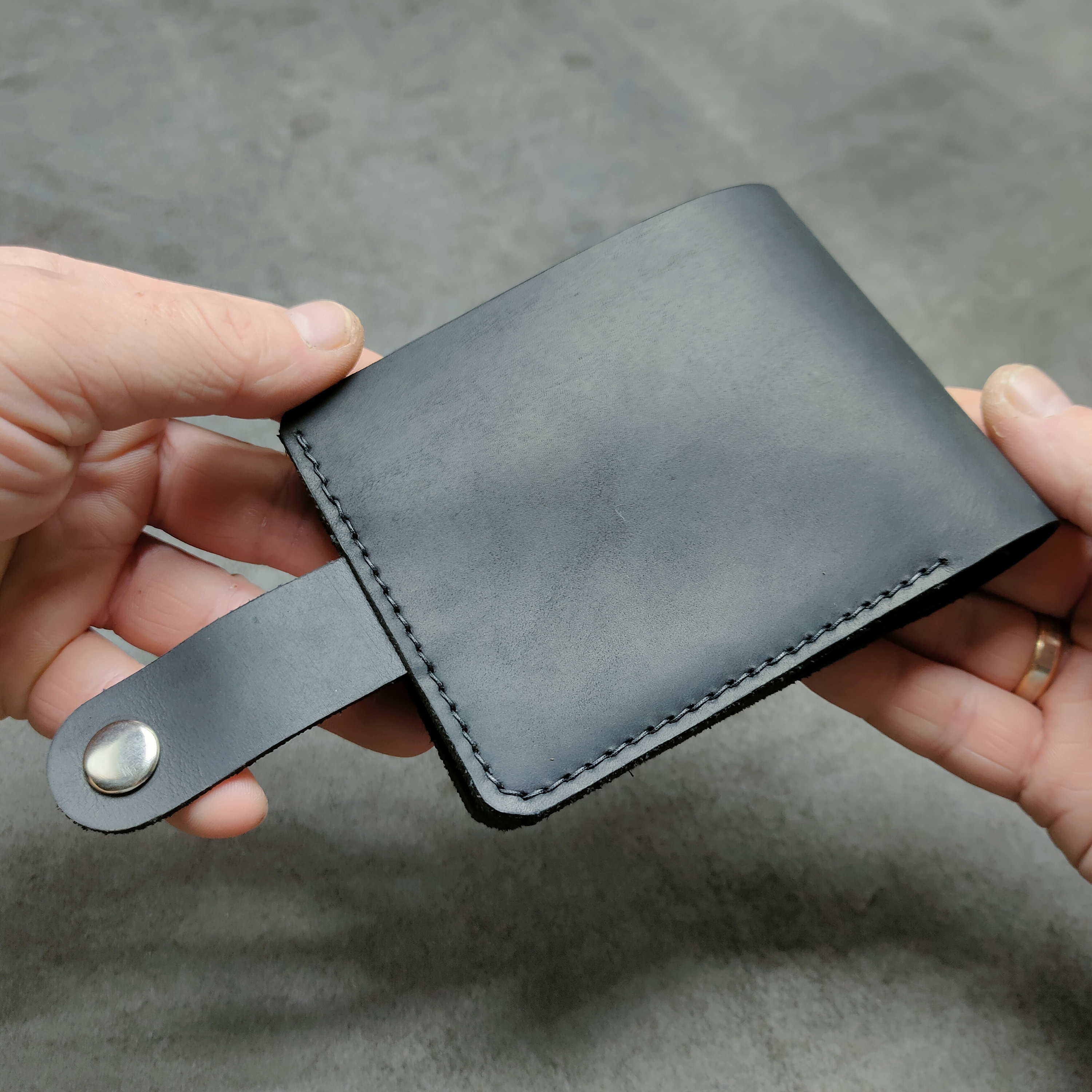 Leather Wallet Pattern PDF, Bifold Wallet Template PDF, Mens Wallet ...