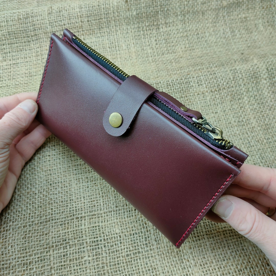 PDF Pattern Download long Wallet Pattern Leather Womens - Etsy