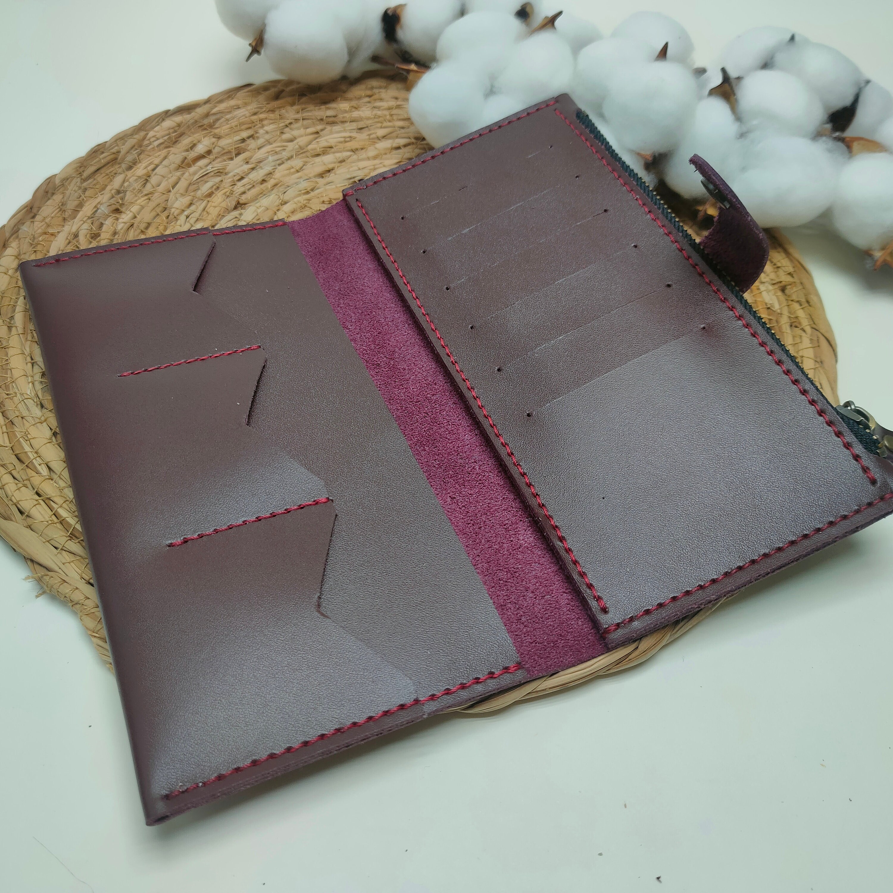 PDF Pattern Download ,long Wallet Pattern, Leather Womens Wallet ...