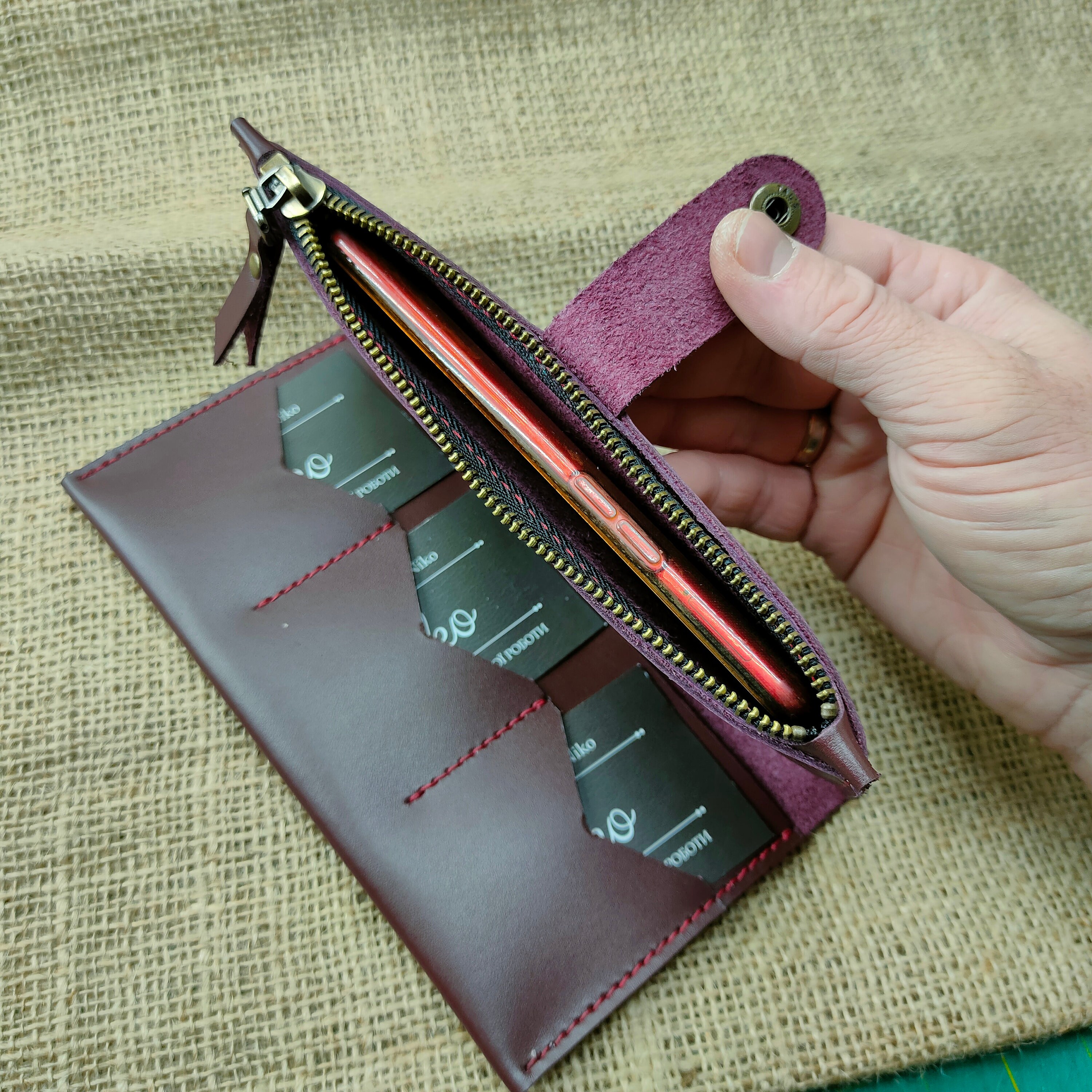 PDF Pattern Download long Wallet Pattern Leather Womens - Etsy