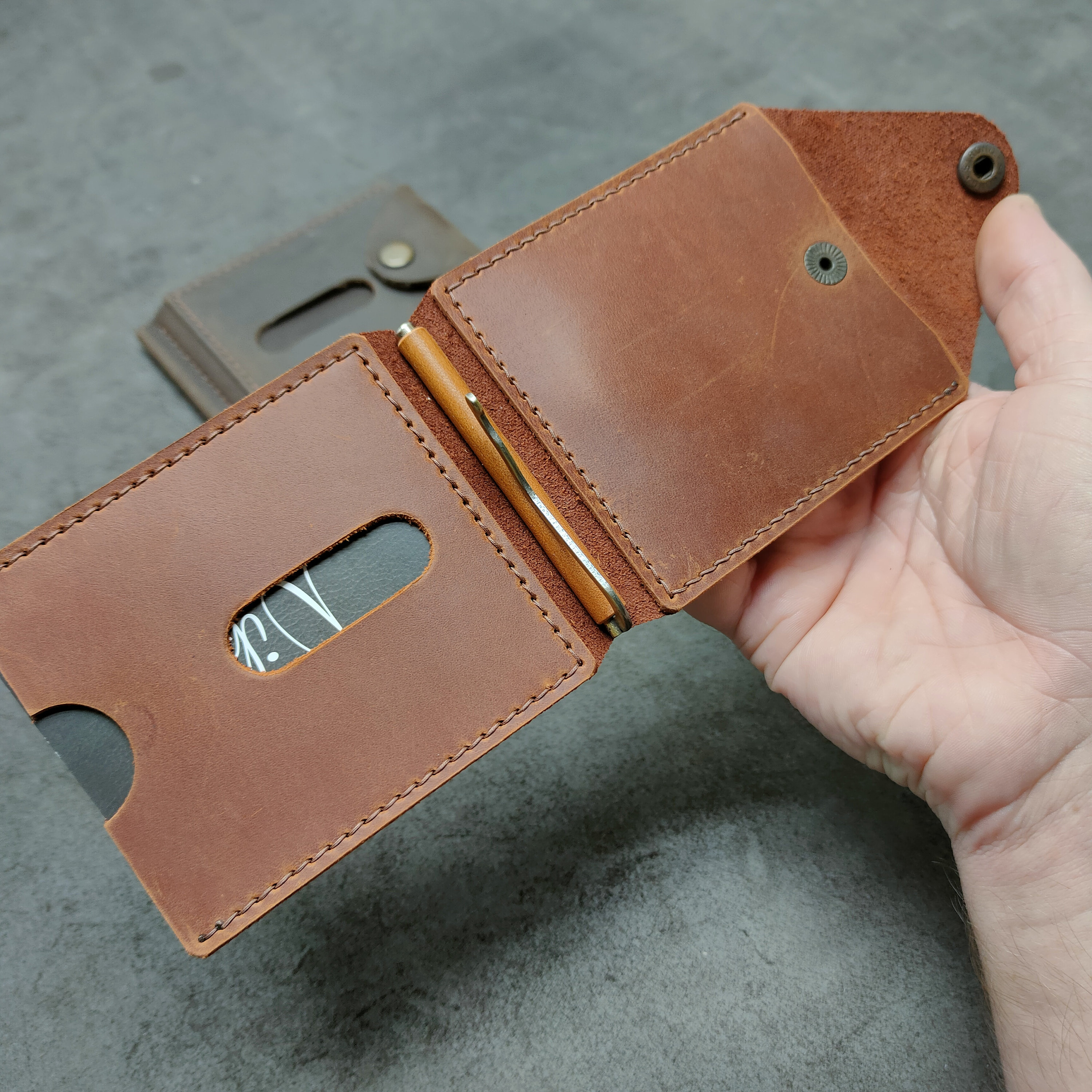 Set of 4 Leather Item. Set of Patterns for Making Leather Goods ...