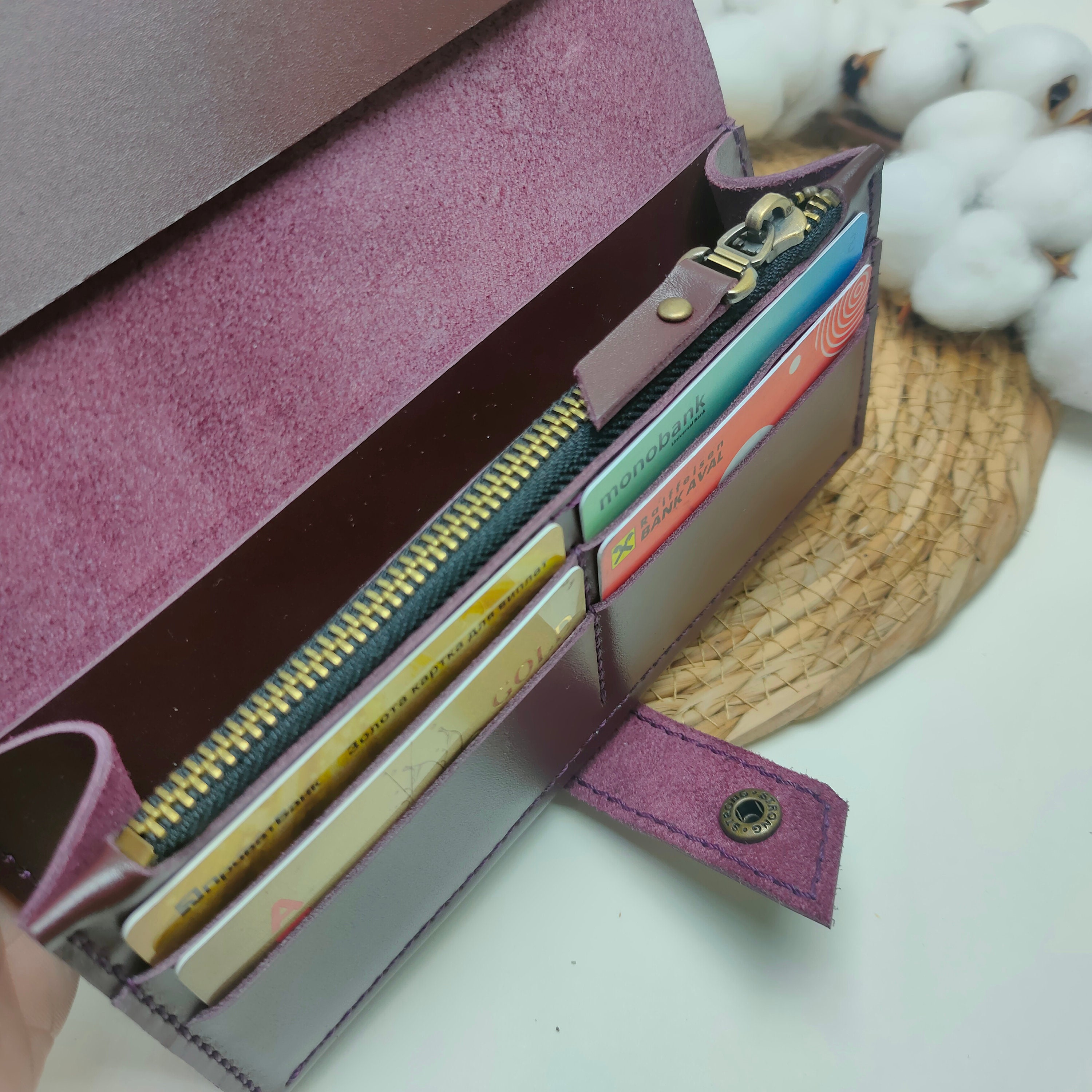 PDF Pattern Download ,long Wallet Pattern, Leather Womens Wallet ...