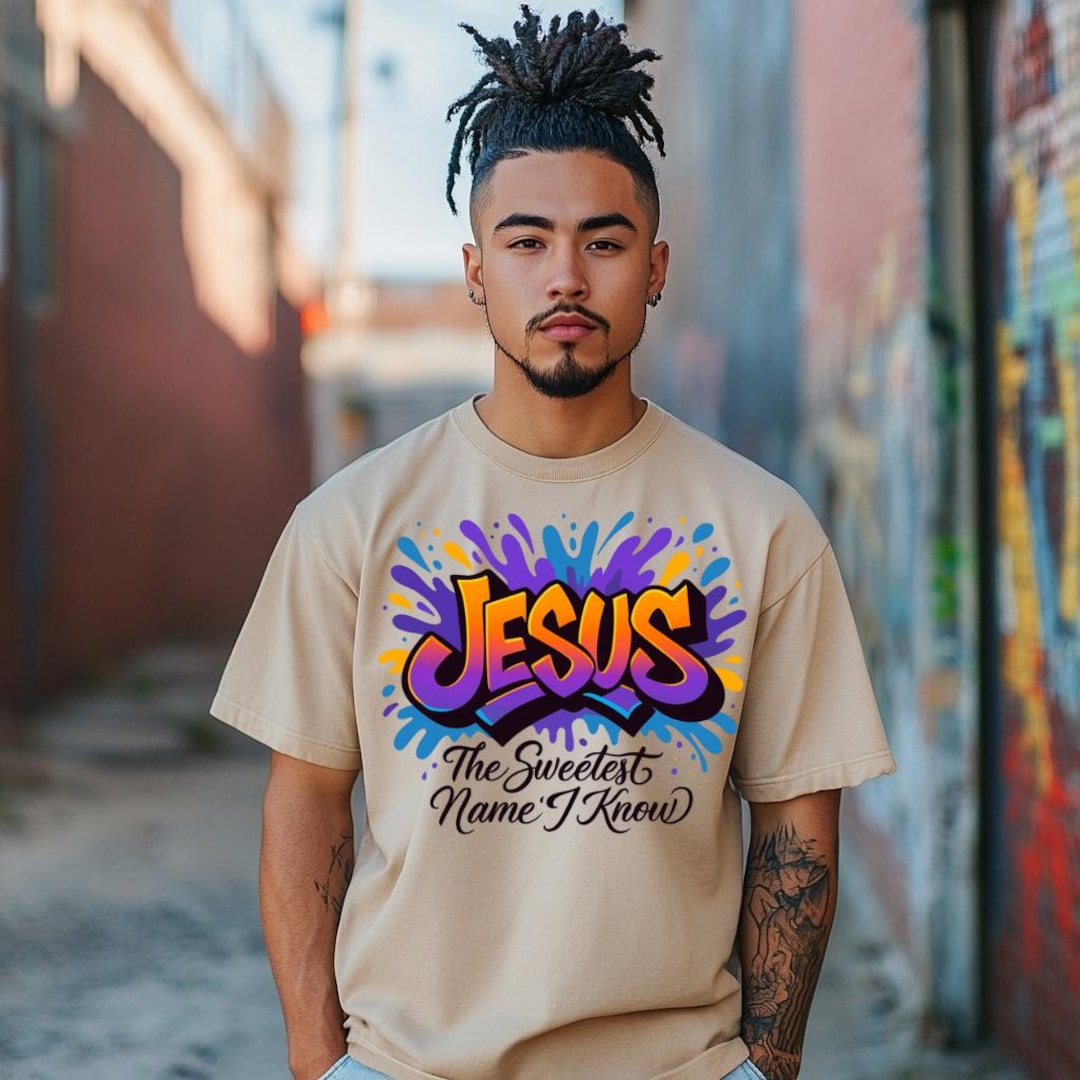 Jesus the Sweetest Name I Know PNG – Christian Faith Digital Design ...