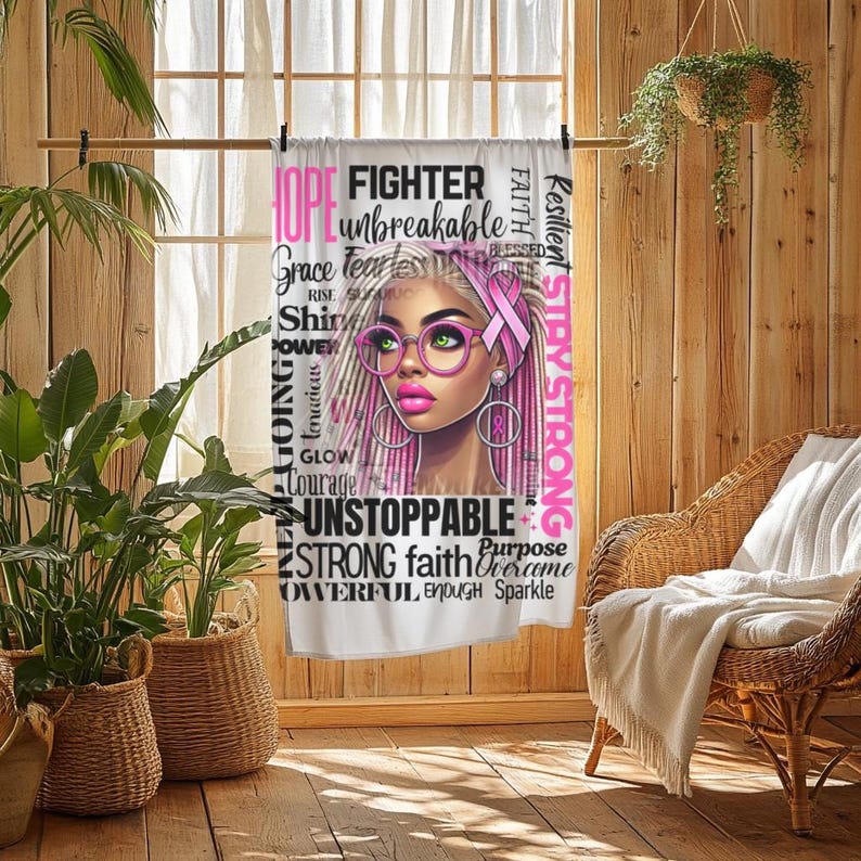 Breast Cancer Awareness PNG: Pink Ribbon Word Art Design (digital ...