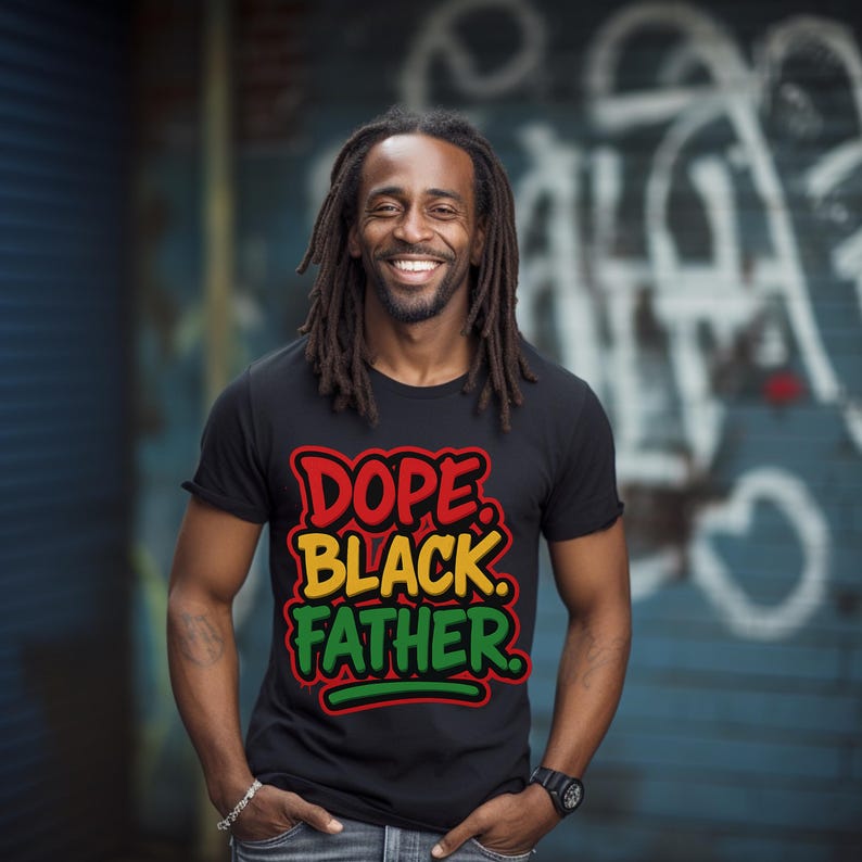 Dope Dad Bundle PNG | Dope Black Father Digital Download | Afrocentric ...