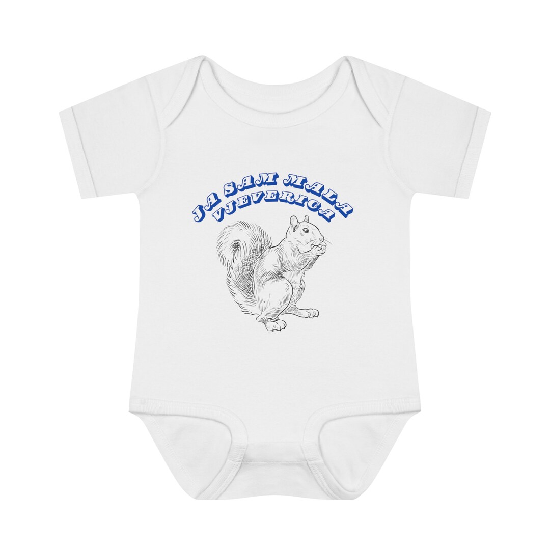 Croatian Nursery Rhyme Onesie-ja Sam Mala Vjeverica - Etsy