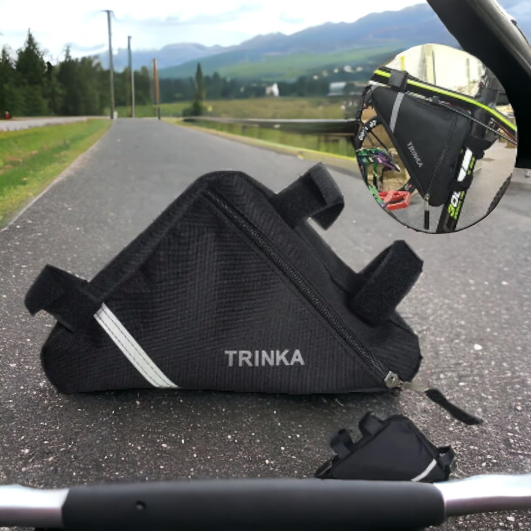 Triangle Bag Bicycle Front Frame Handlebar Waterproof Cycling Bags Bike ...