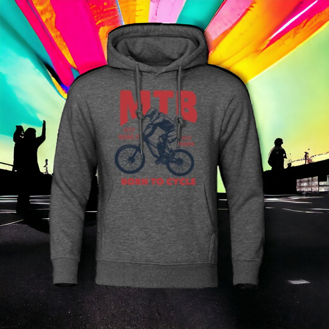 Mtb Keep Moving It With Passion Born to Cycle T-shirt Men's Novelty ...