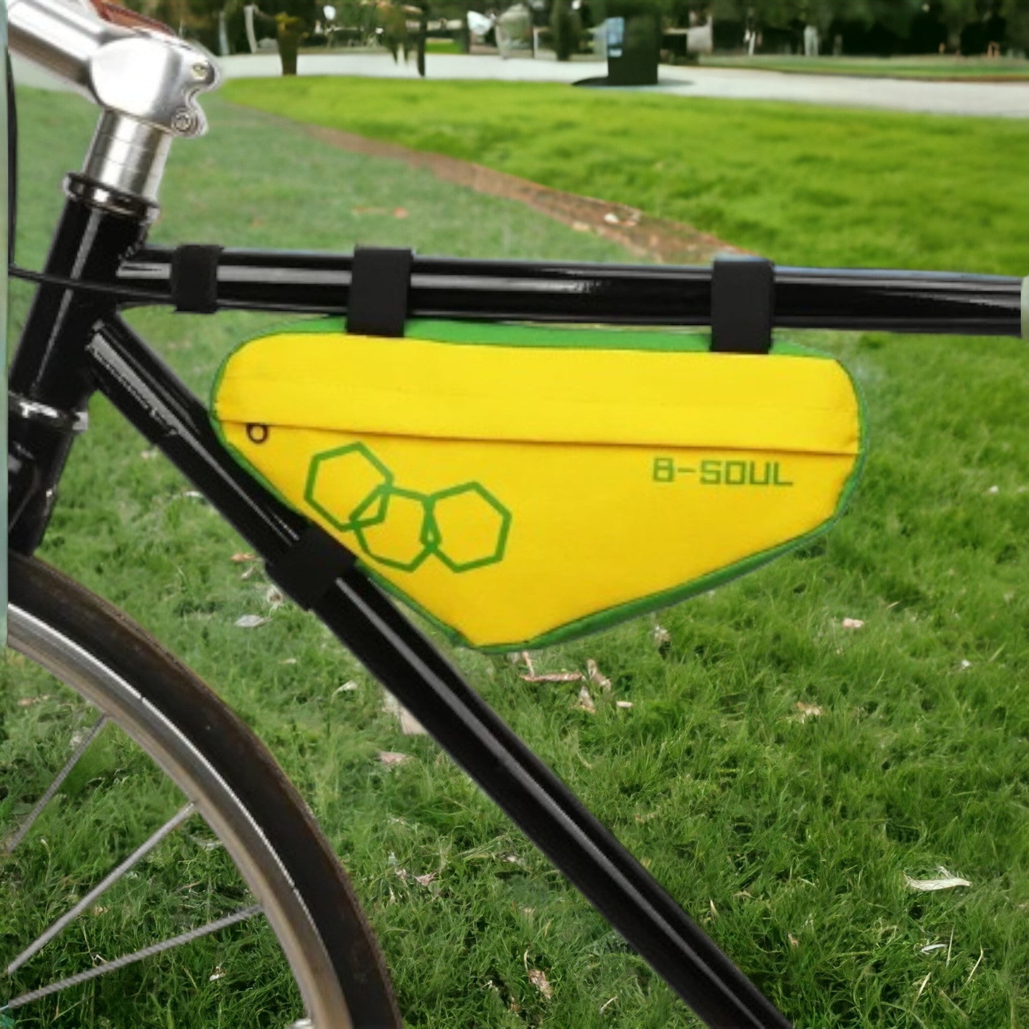 Frame Bag Bike Packing Bicycle Frame Front Top Tube Bag Triangle Pouch ...
