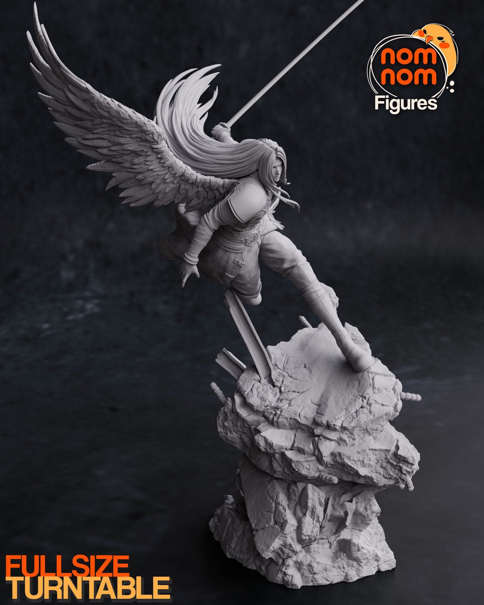 Final Fantasy Sephiroth STL, Sephiroth 3D Model, Sephiroth 3D Print ...