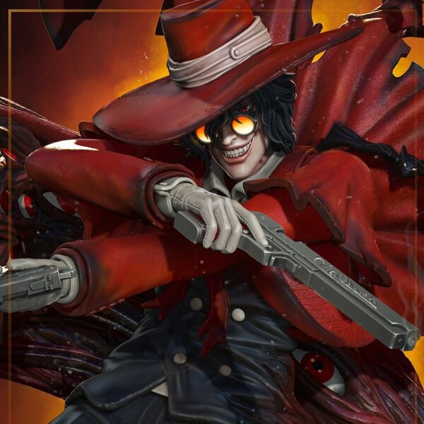 Alucard Statue Hellsing - Etsy