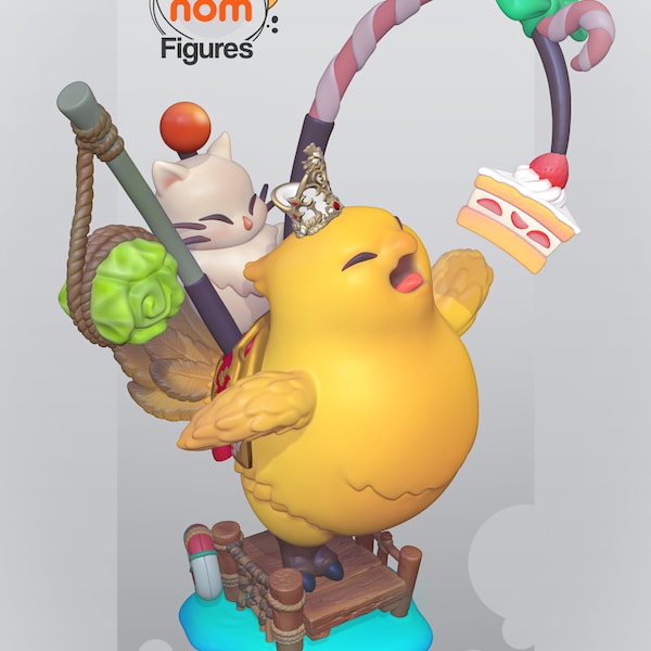 Final Fantasy Chocobo 3d Print - Etsy