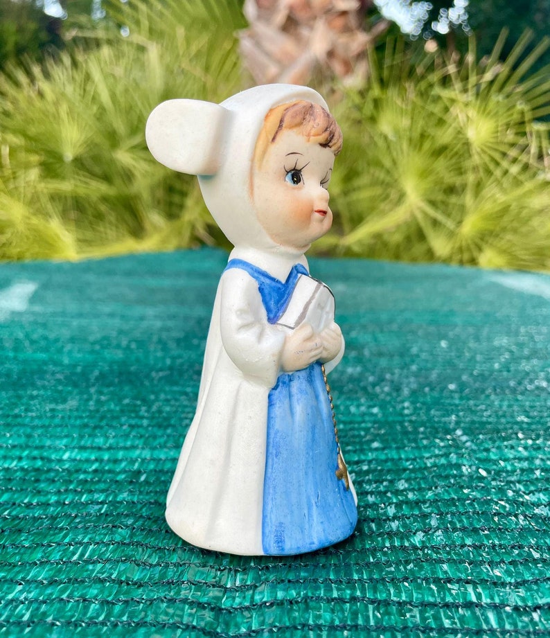 Beautiful Ceramic Figurine. Home Decor. Ceramic Miniature. Ceramic Nun ...