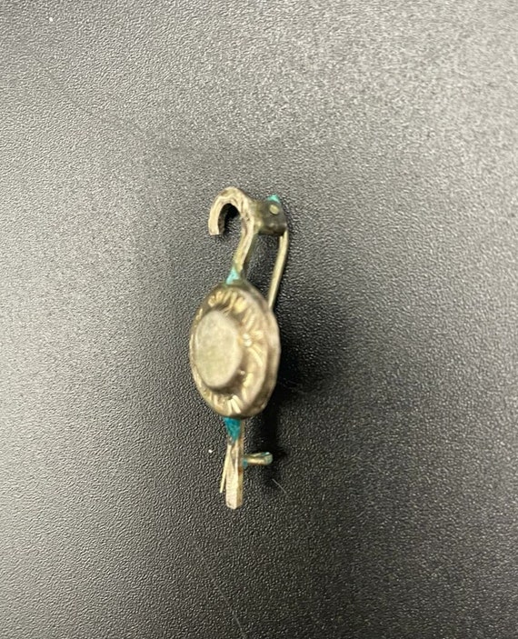 pin road to Santiago. cane pin and pilgrim hat. Santi… - Gem