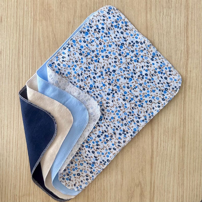 Reusable Paperless Kitchen Towels - Cotton Flannel Unpaper Towel Roll ...
