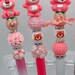 Lotso Bear Beaded Pen: Handmade Character Pen With Rhinestones - Etsy