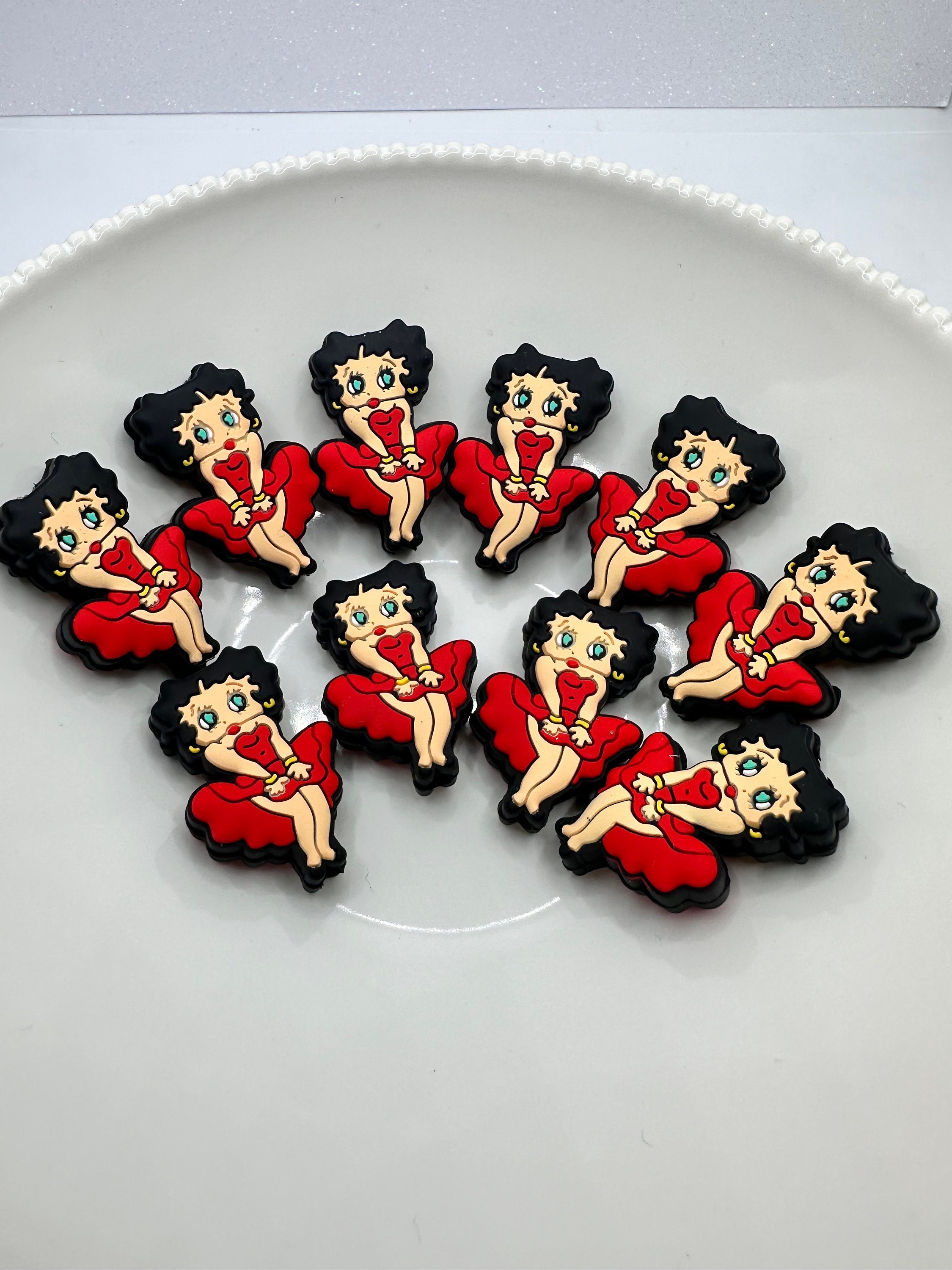 Betty Boop Focal Bead - Etsy