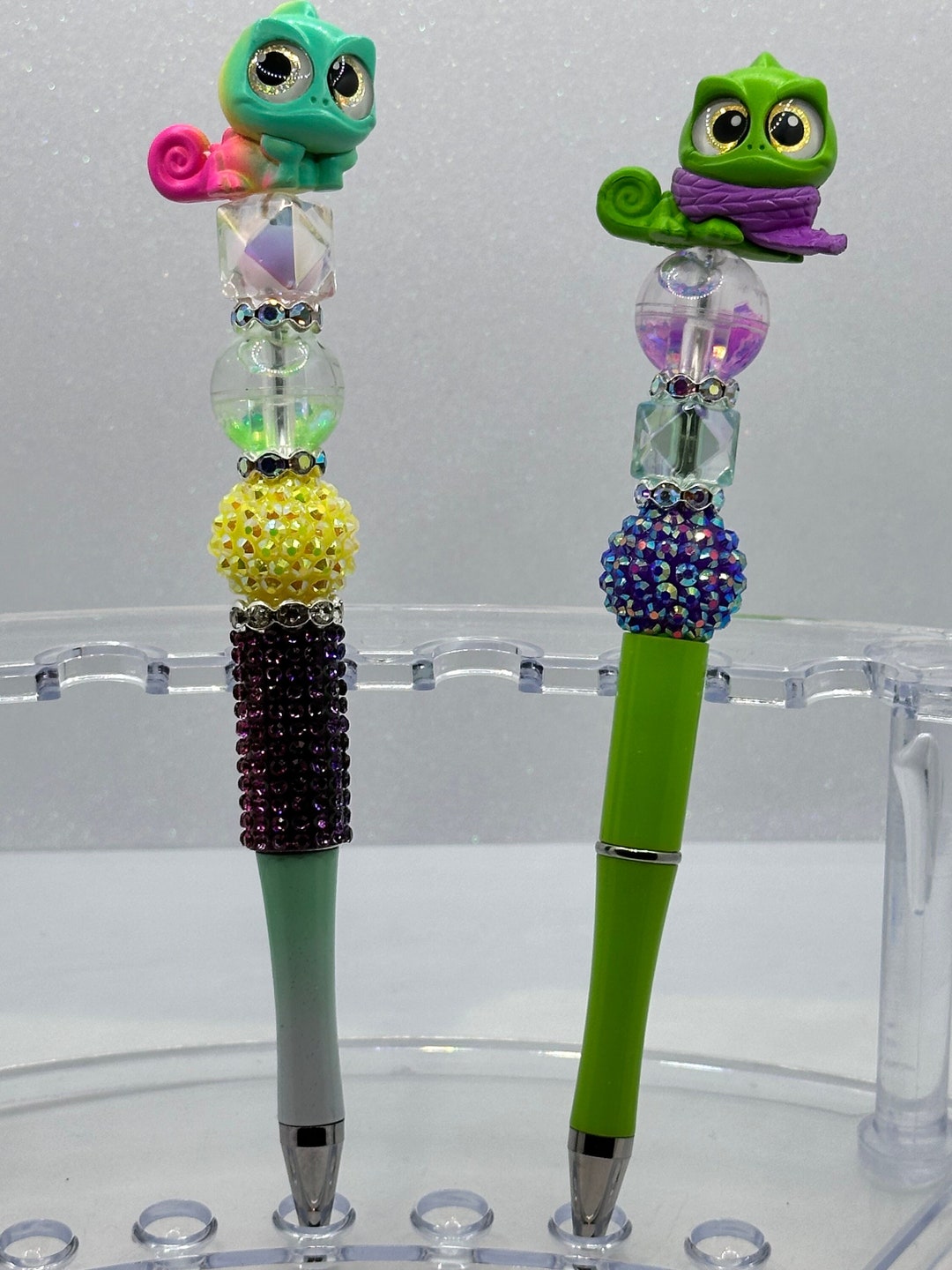 Doorables Pascal Beaded Pen: Handmade Rhinestone Character Pen - Etsy
