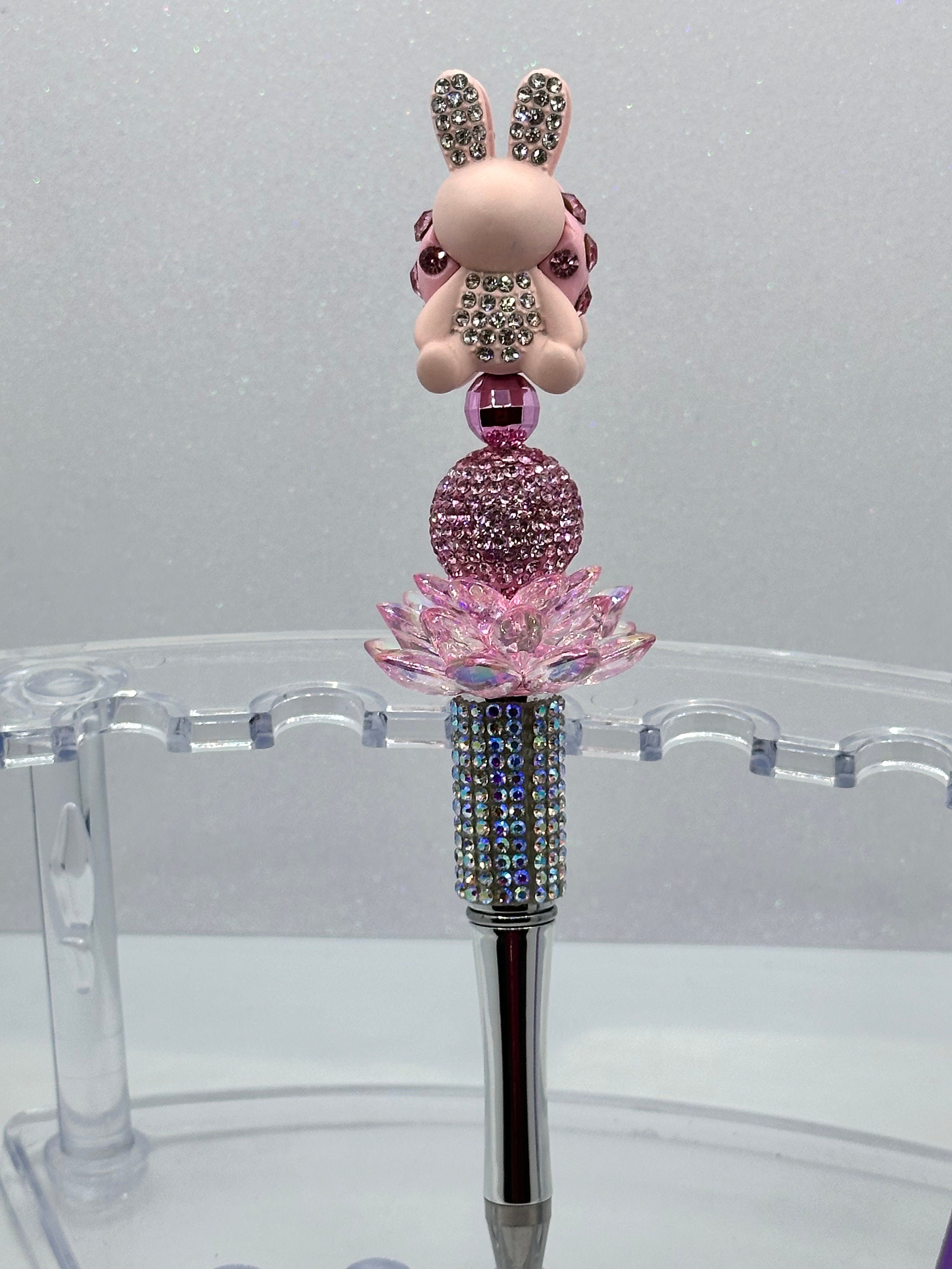 Bunny Beaded Pens - Etsy