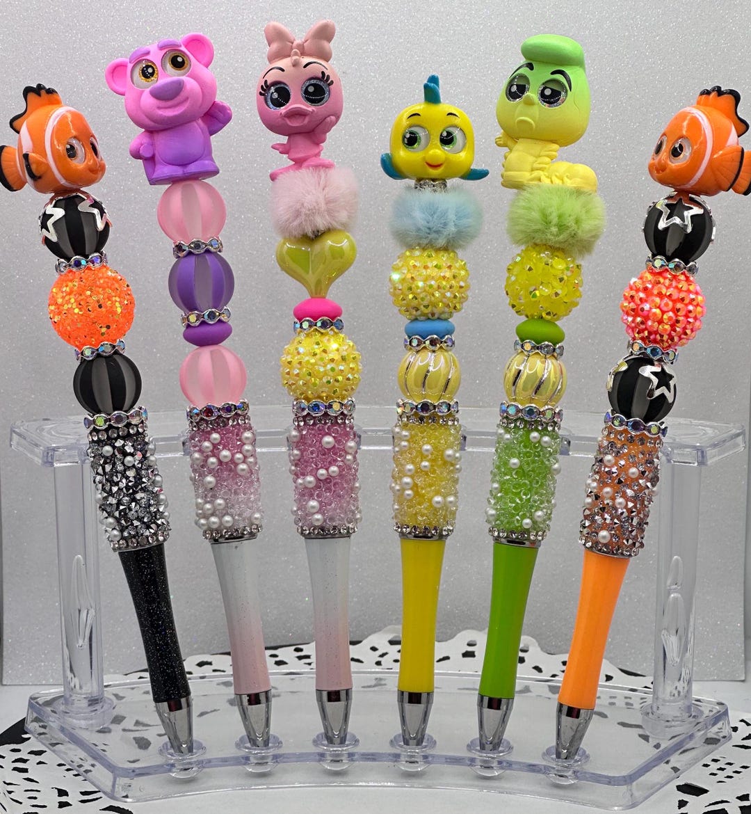 Doorables Beaded Pens, Beaded Pens, Character Pens - Etsy