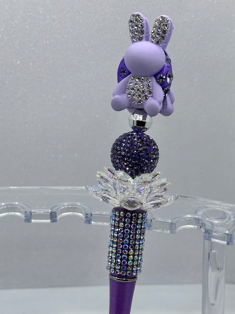 Bunny Beaded Pens - Etsy