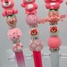 Lotso Bear Beaded Pen: Handmade Character Pen With Rhinestones - Etsy