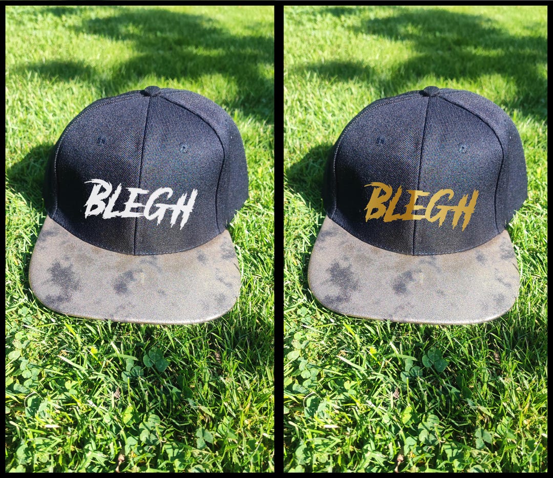 Cap Gold Cappie Cap Blegh Metalcore Deathmetal Rock N Roll Metallic ...