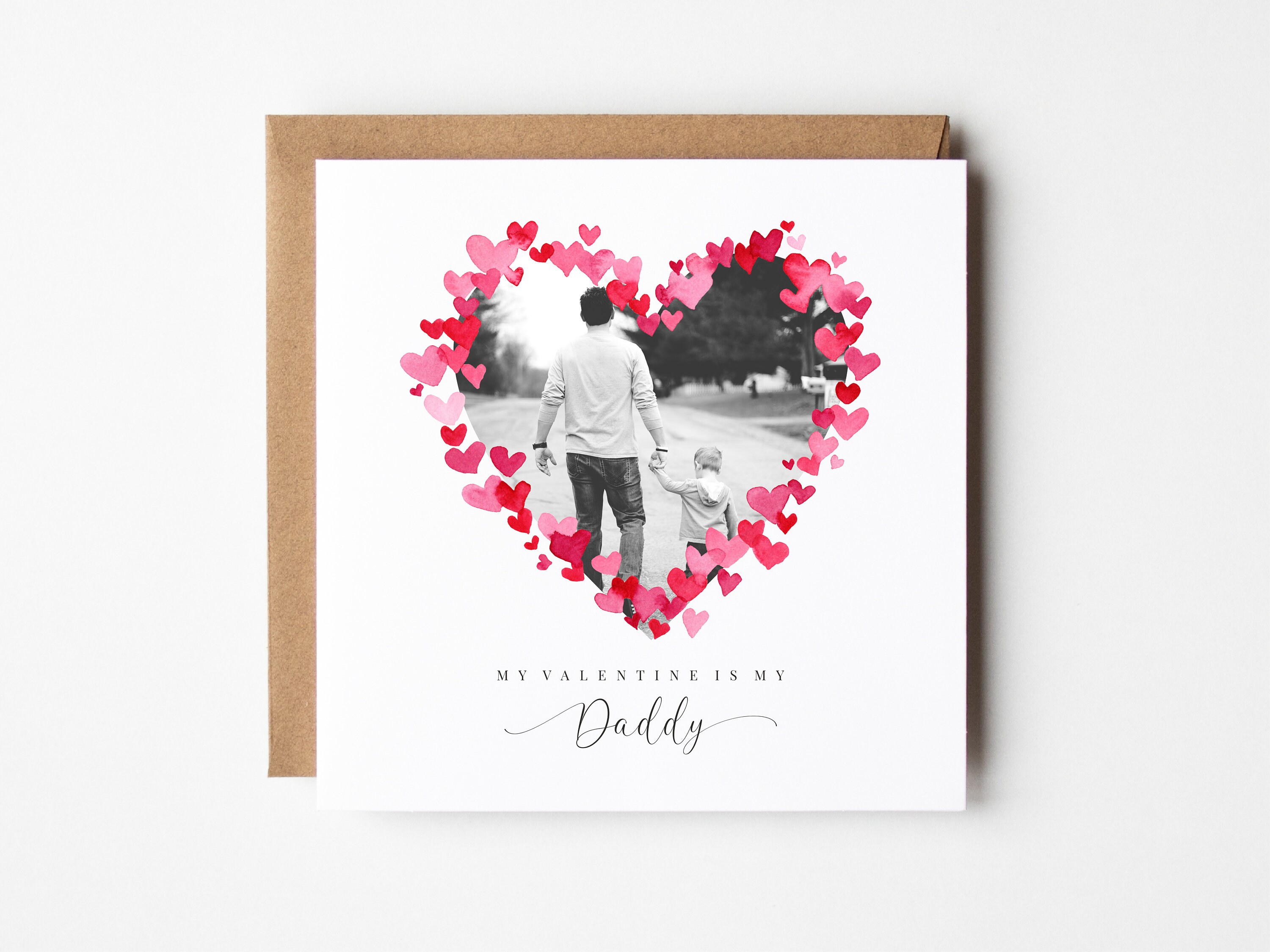 Personalised My Daddy is My Valentine Happy Valentine's Day I Love You ...