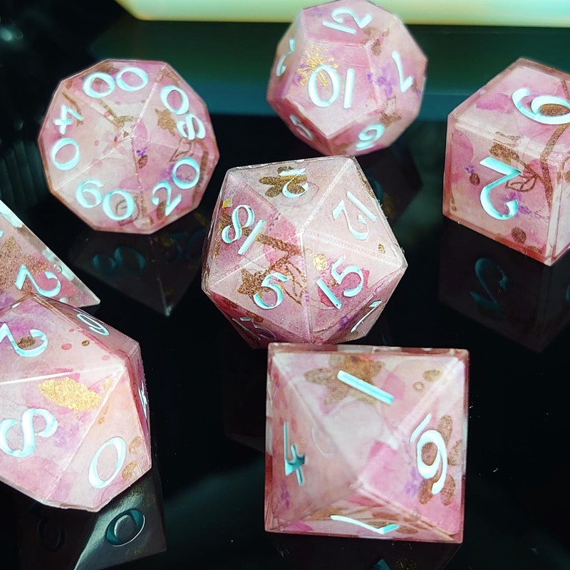 Pink Dice - Etsy
