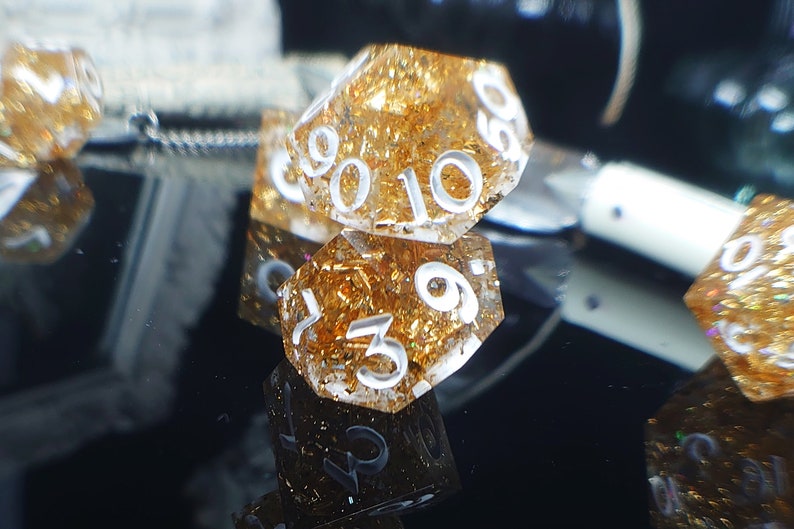 Meadows of Heaven Dnd Dice Set Angelic Collection 71 Piece Handmade ...