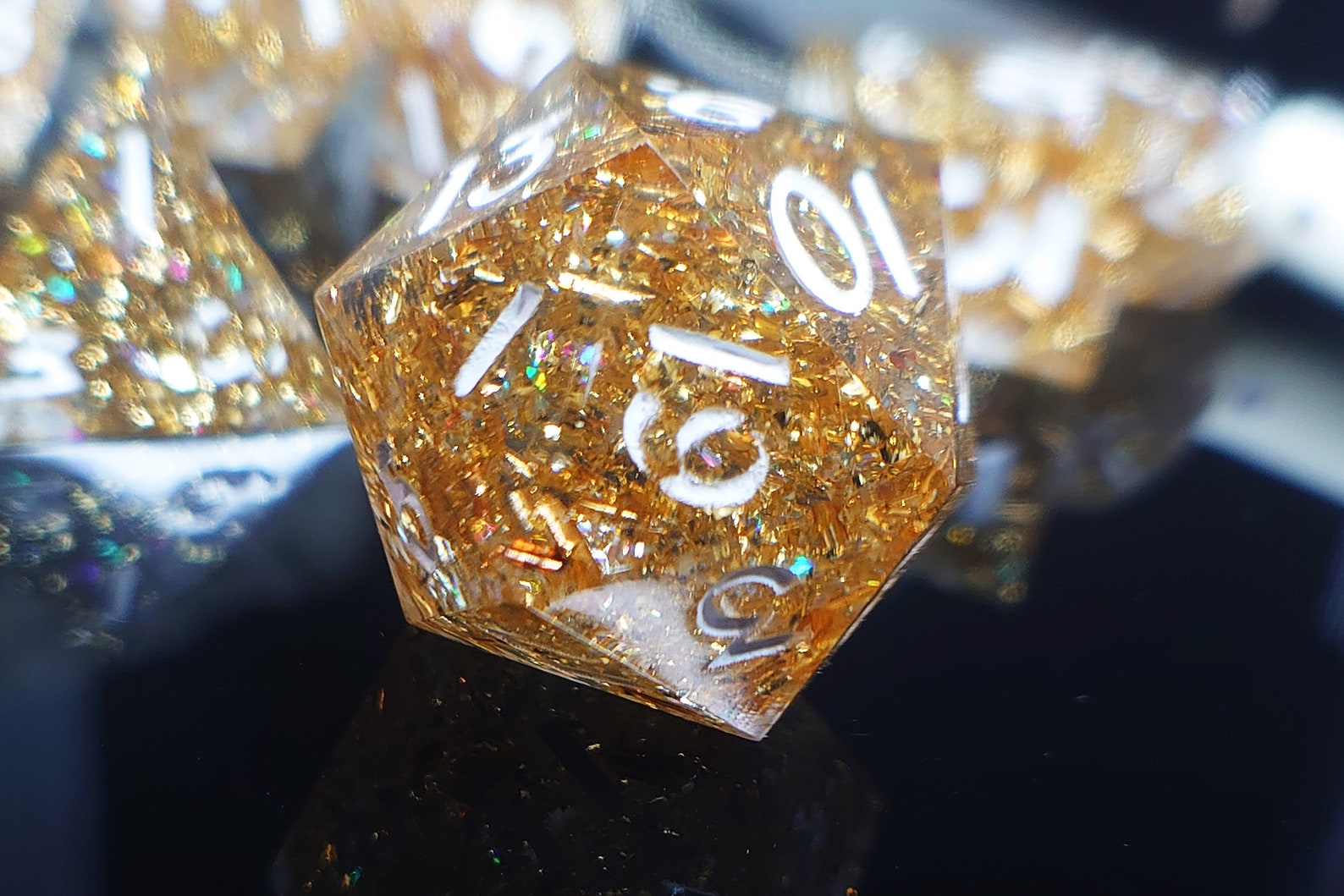 Meadows of Heaven Dnd Dice Set Angelic Collection 71 Piece Handmade ...
