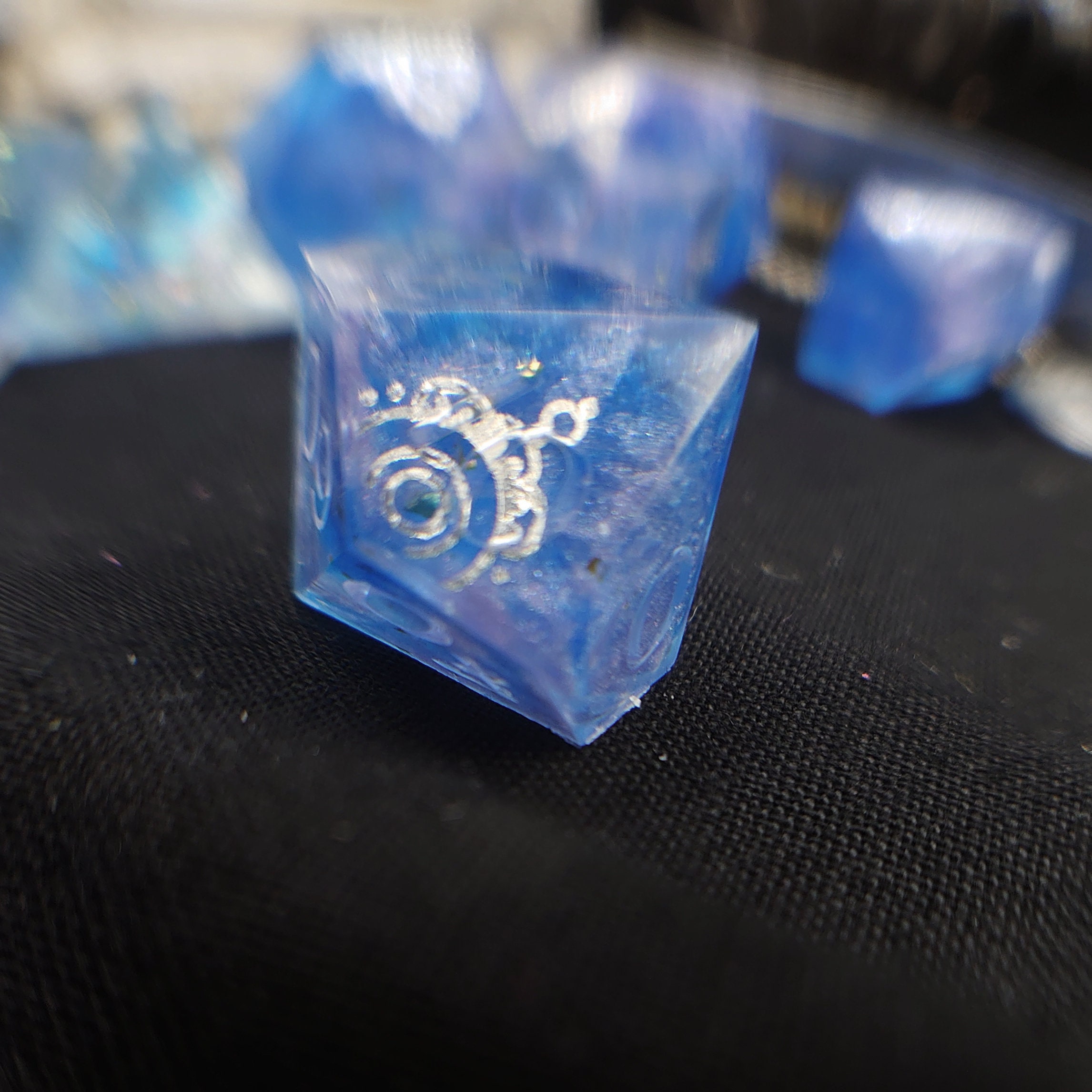 The Traveller From Il'xias RAW Dnd Dice Set 8 Piece - Etsy New Zealand