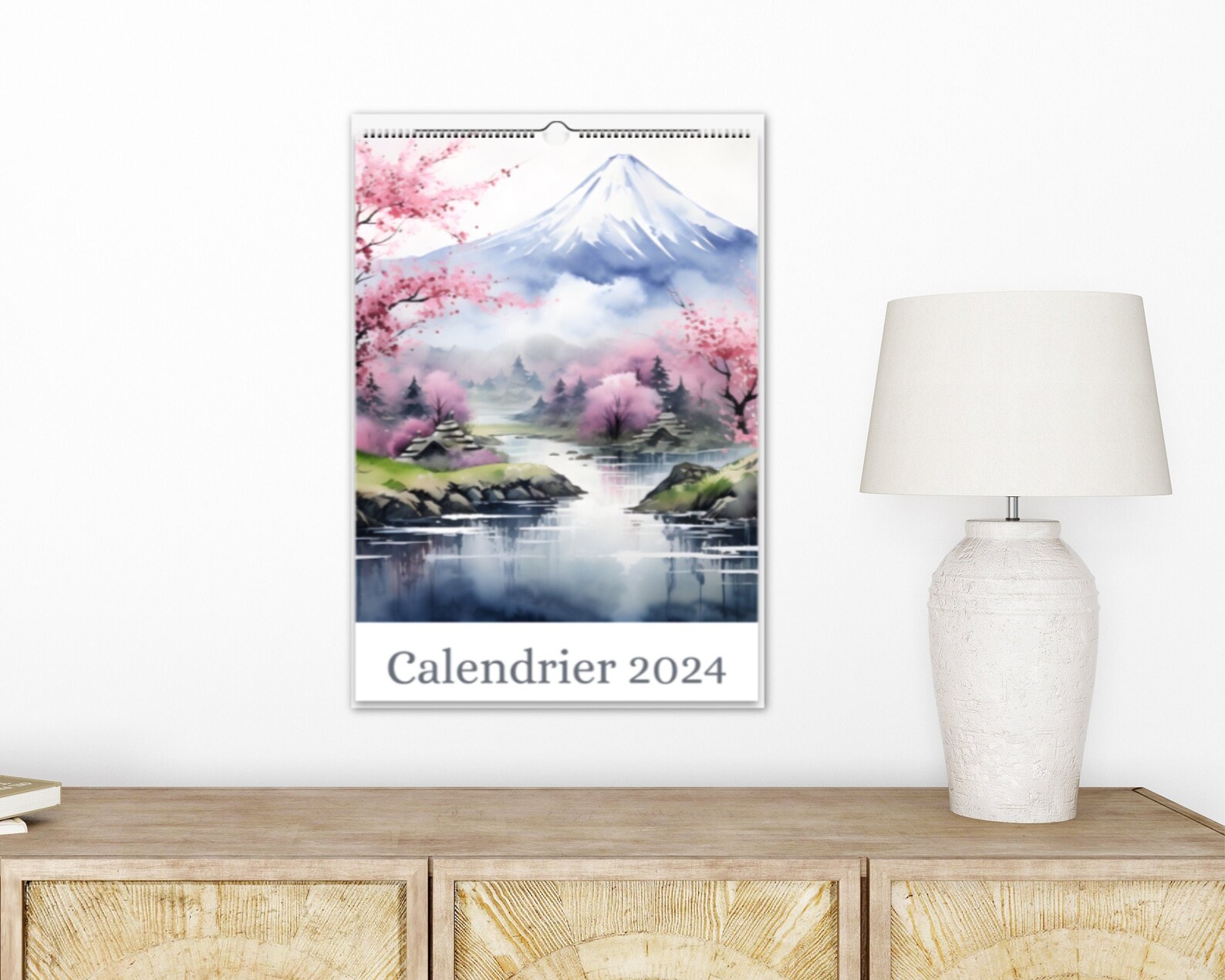 2024 Wall Calendar, 2024 Wall Calendar Art, Wall Calendar 2024 ...