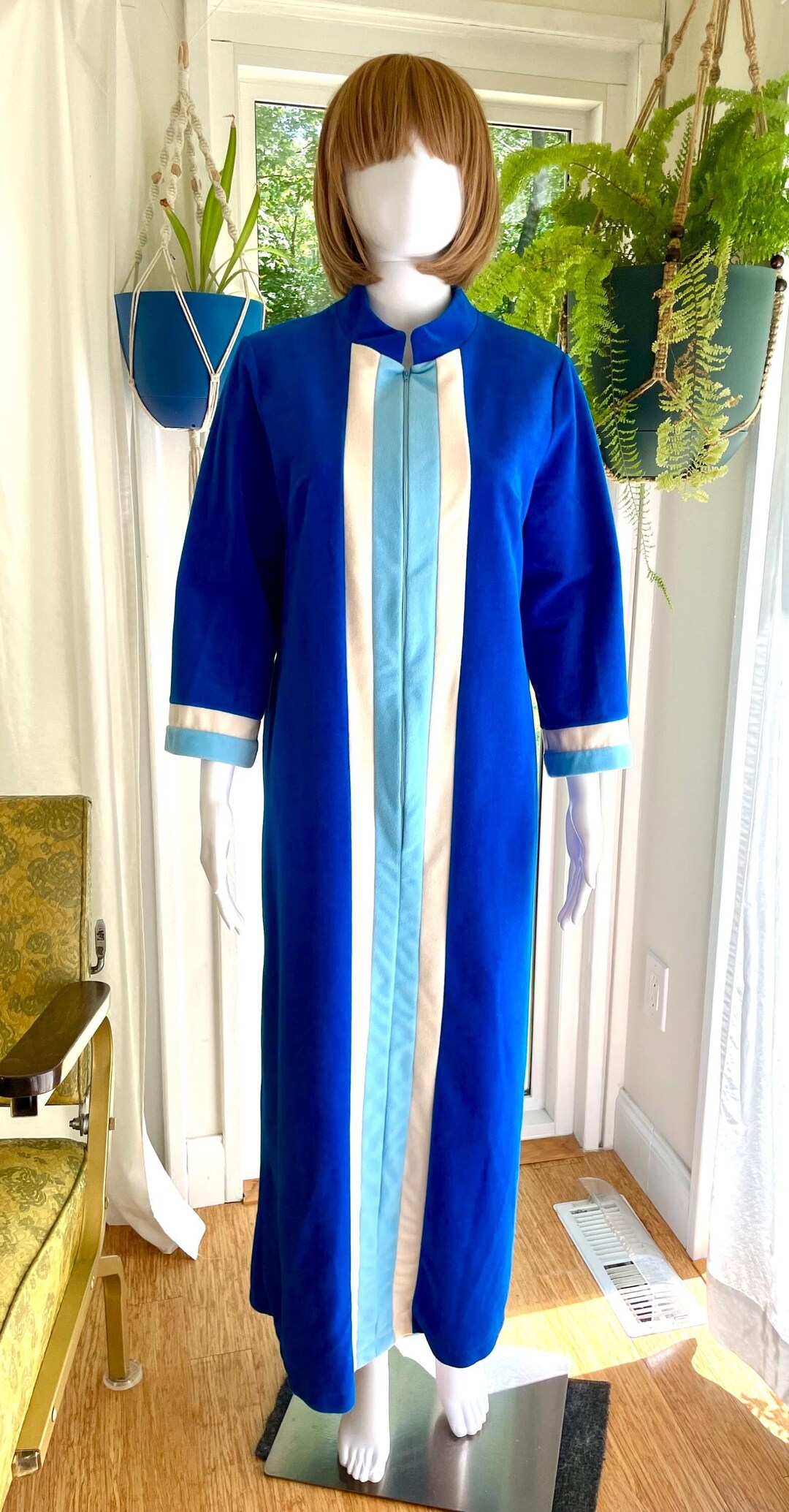 Vintage 1970s Sears Robe House Gown - Etsy